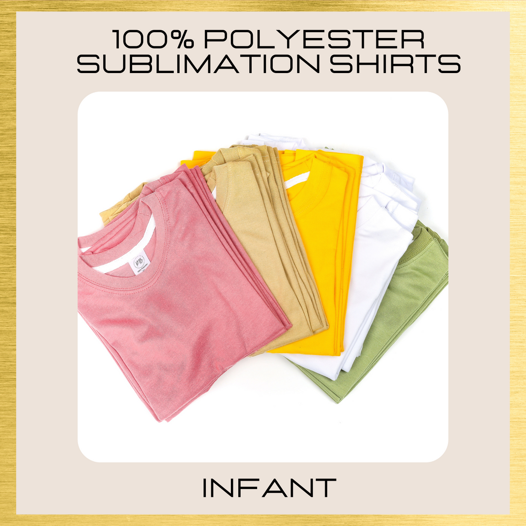 100% POLYESTER SUBLIMATION SHIRTS – Press The Blanks